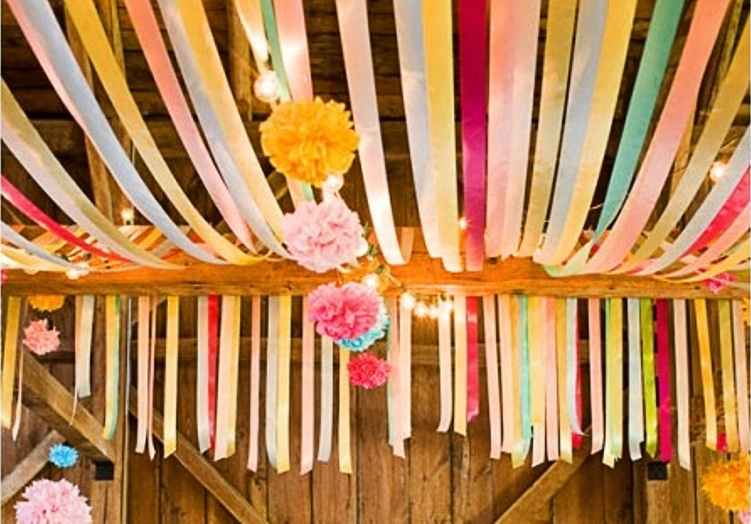 Ribbon decoration ideas store